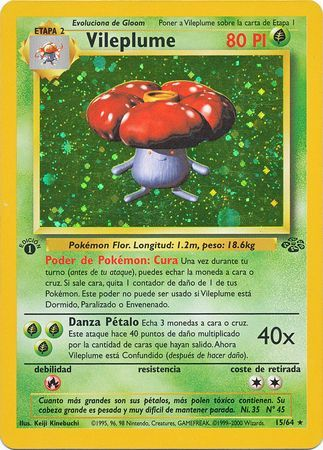 Vileplume (Jungla TCG) - WikiDex, la enciclopedia Pokémon