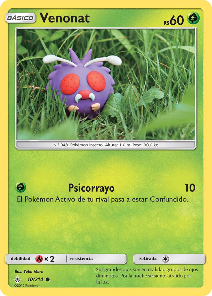 Venonat (Vínculos Indestructibles 10 TCG) - WikiDex, la enciclopedia ...