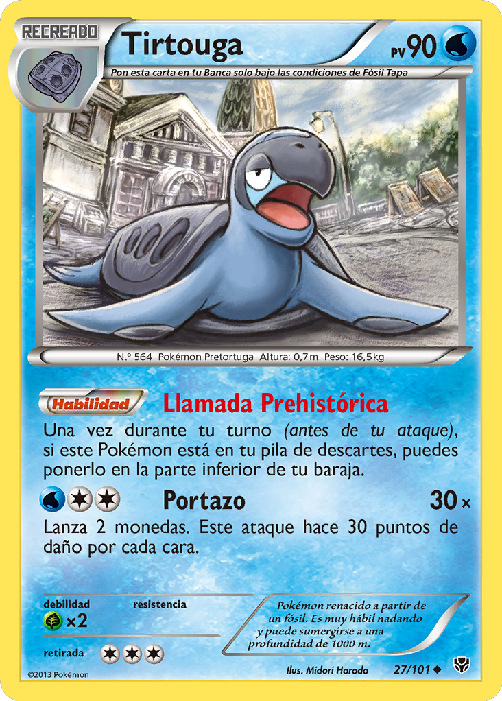 Tirtouga (Explosión Plasma TCG) - WikiDex, la enciclopedia Pokémon