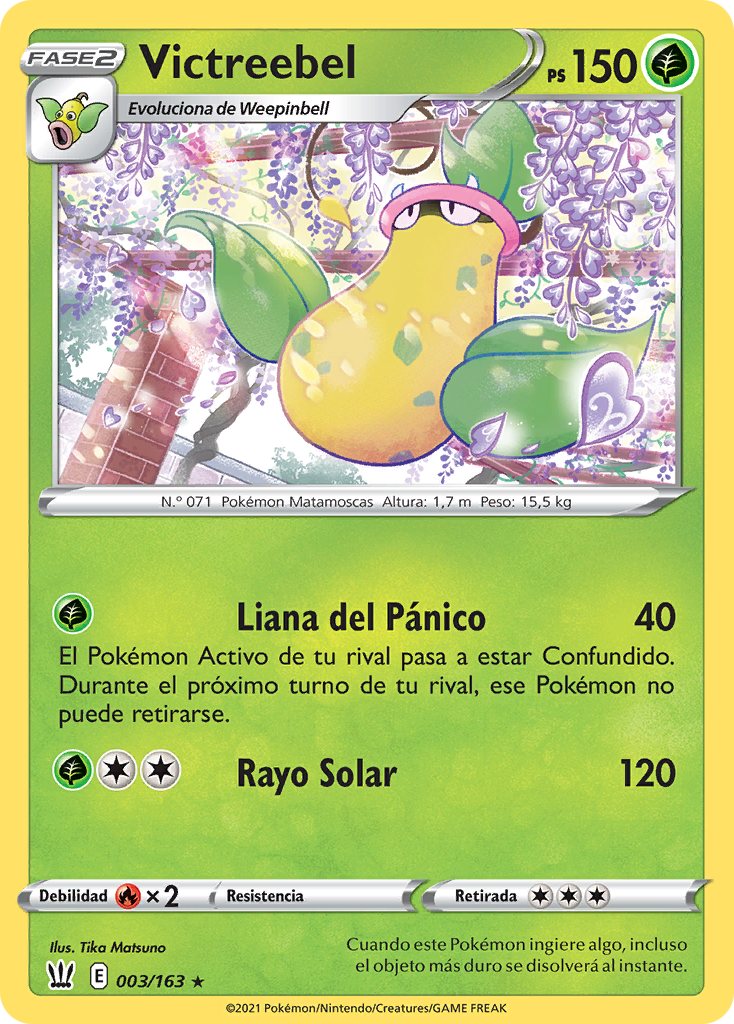 Victreebel (Estilos de Combate TCG) - WikiDex, la enciclopedia Pokémon