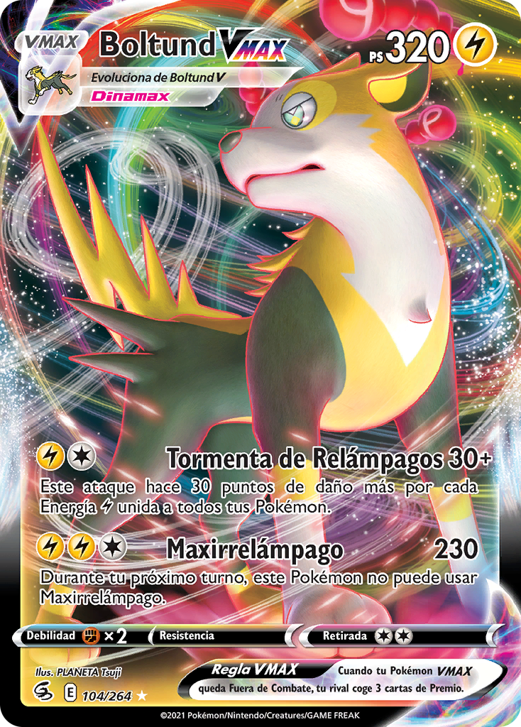 Boltund VMAX (Golpe Fusión TCG) - WikiDex, la enciclopedia Pokémon