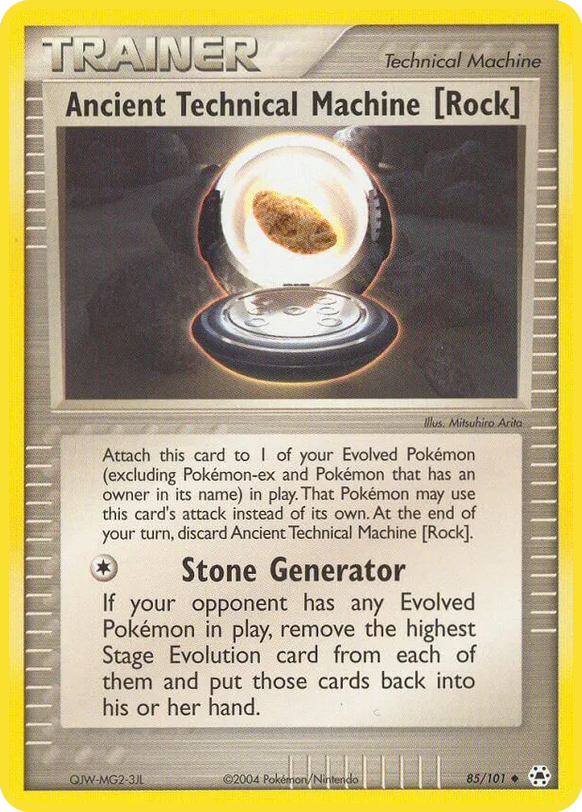 Ancient Technical Machine [Rock] (TCG) - WikiDex, la enciclopedia Pokémon