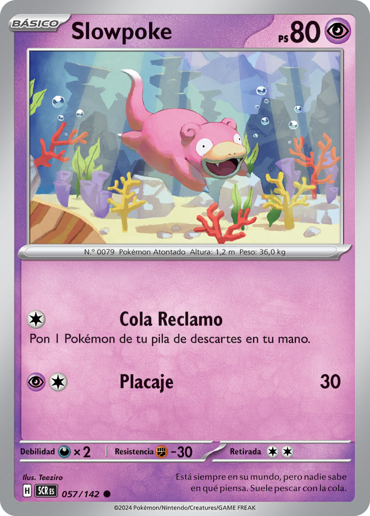 Slowpoke (Corona Astral TCG) - WikiDex, la enciclopedia Pokémon