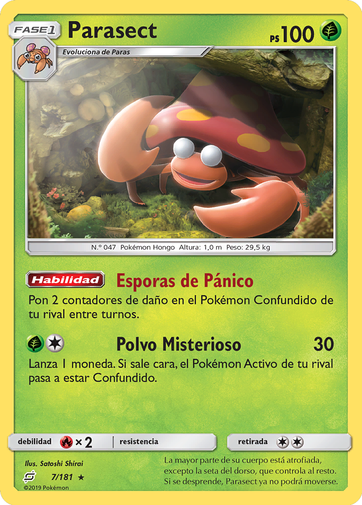 Parasect (Unión de Aliados TCG) - WikiDex, la enciclopedia Pokémon