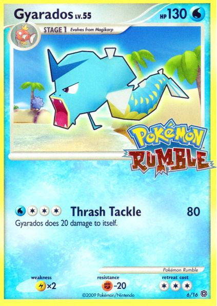 Gyarados (Pokémon Rumble TCG) - WikiDex, la enciclopedia Pokémon