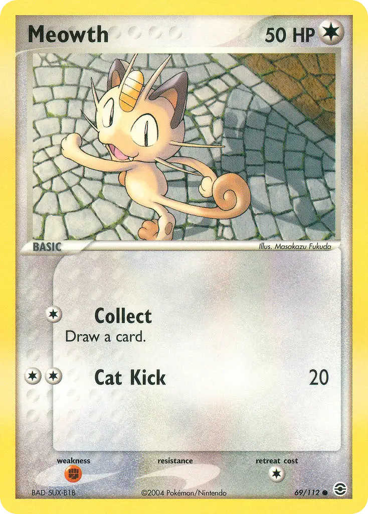 Meowth (FireRed & LeafGreen TCG) - WikiDex, la enciclopedia Pokémon