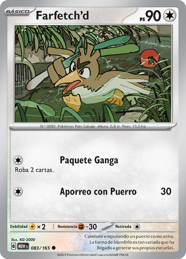 Farfetch’d (151 TCG) - WikiDex, la enciclopedia Pokémon