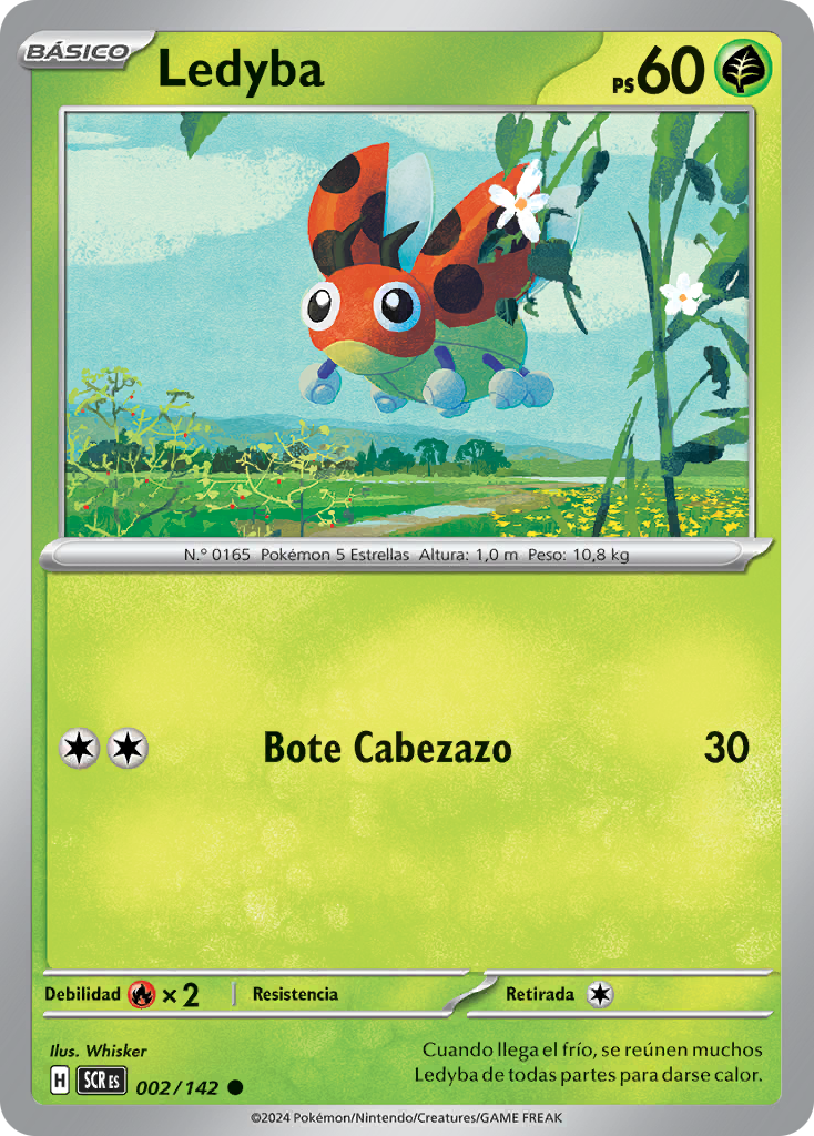 Ledyba (Corona Astral TCG) - WikiDex, la enciclopedia Pokémon