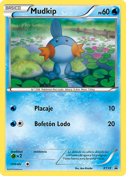 Mudkip (XY Promo 38 TCG) - WikiDex, la enciclopedia Pokémon