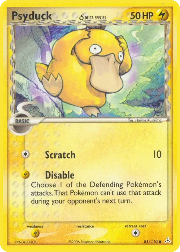 Psyduck δ (Holon Phantoms TCG) - WikiDex, la enciclopedia Pokémon