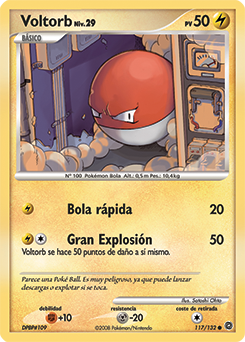 Voltorb (Maravillas Secretas TCG) - WikiDex, la enciclopedia Pokémon