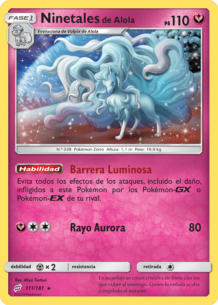 Ninetales de Alola (Unión de Aliados TCG) - WikiDex, la enciclopedia ...