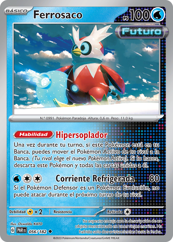 Ferrosaco (Brecha Paradójica TCG) - WikiDex, la enciclopedia Pokémon