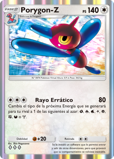 Porygon-Z (Pugna Espaciotemporal TCG Pocket) - WikiDex, la enciclopedia ...