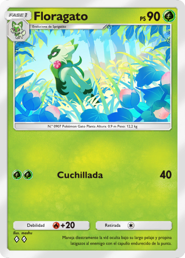 Floragato (Festival Brillante TCG Pocket) - WikiDex, la enciclopedia ...