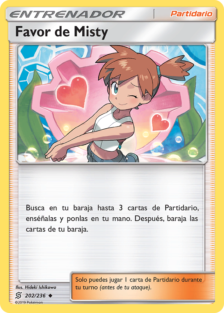 Favor de Misty (TCG) - WikiDex, la enciclopedia Pokémon