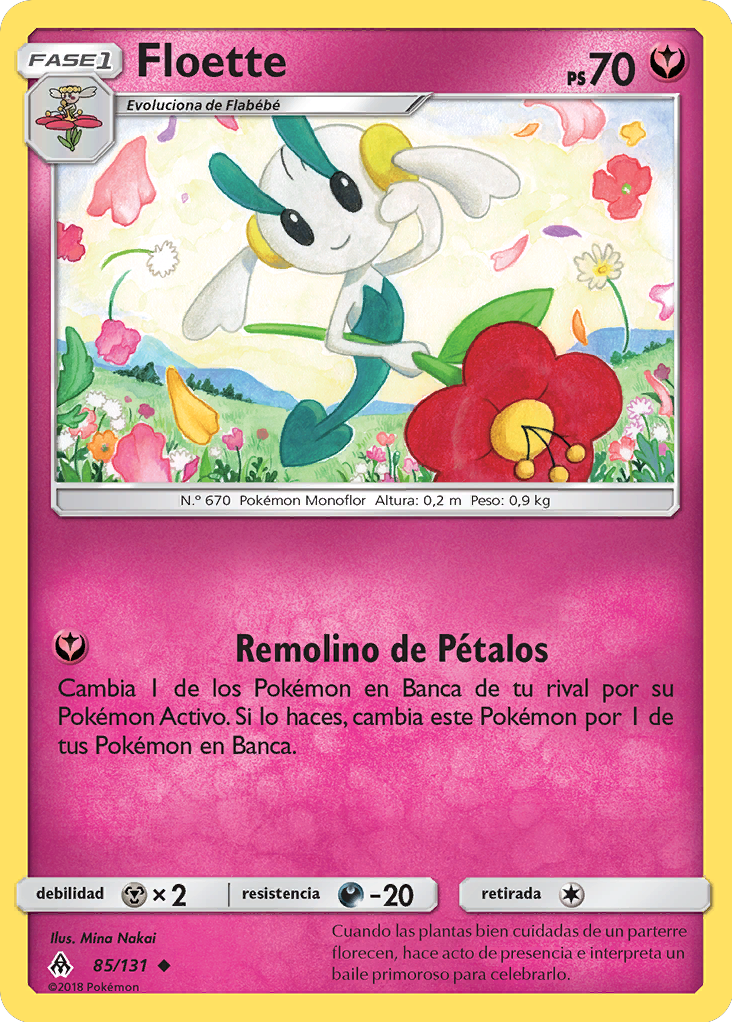 Floette (Luz Prohibida TCG) - WikiDex, la enciclopedia Pokémon