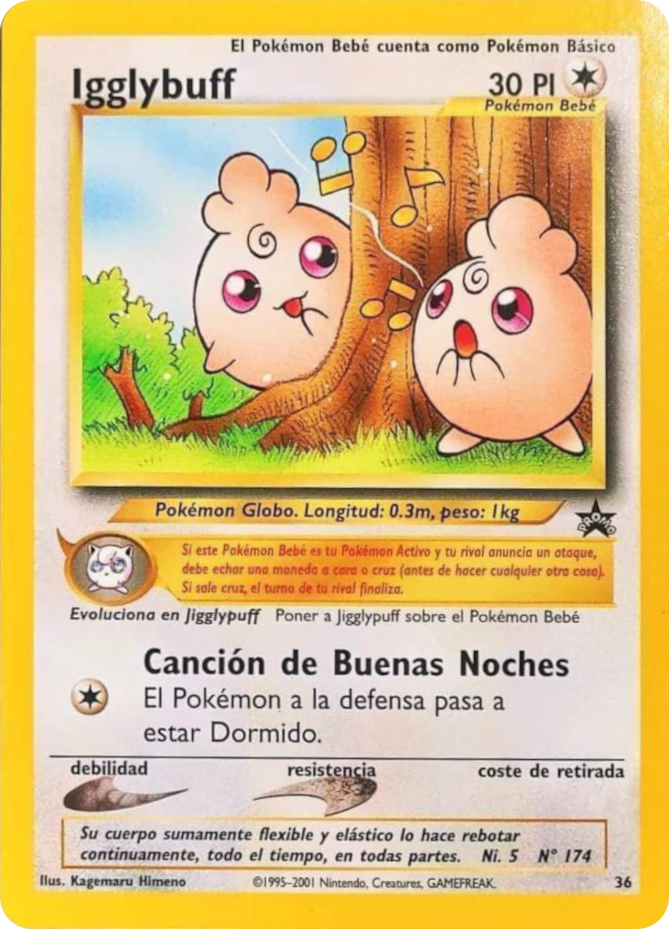Igglybuff (WoTC Promo TCG) - WikiDex, la enciclopedia Pokémon
