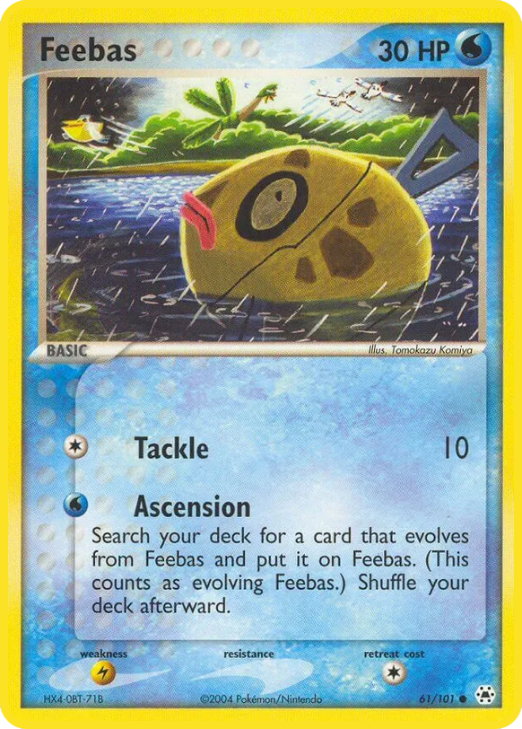 Feebas (Hidden Legends TCG) - WikiDex, la enciclopedia Pokémon