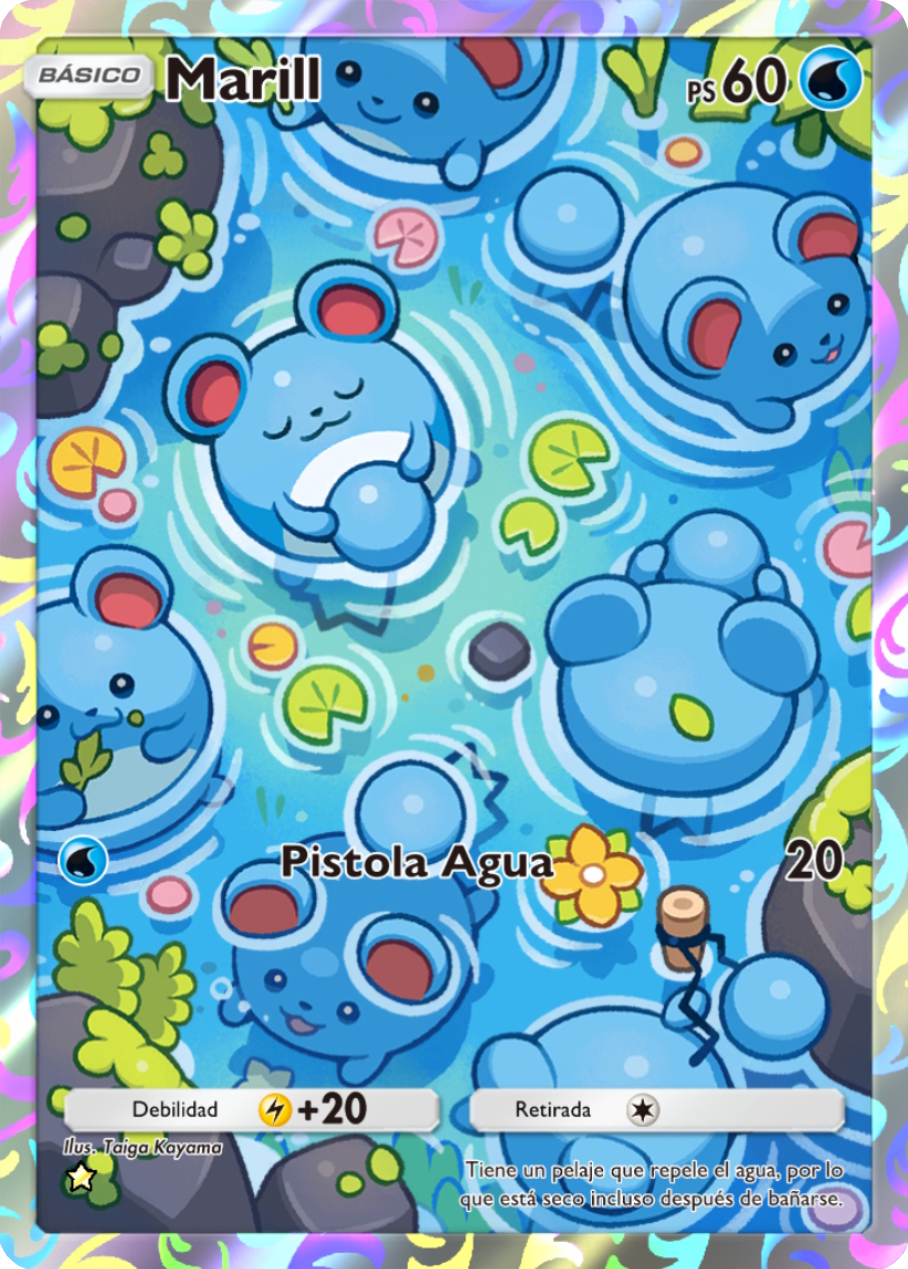 Marill (Luz Triunfal TCG Pocket) - WikiDex, la enciclopedia Pokémon