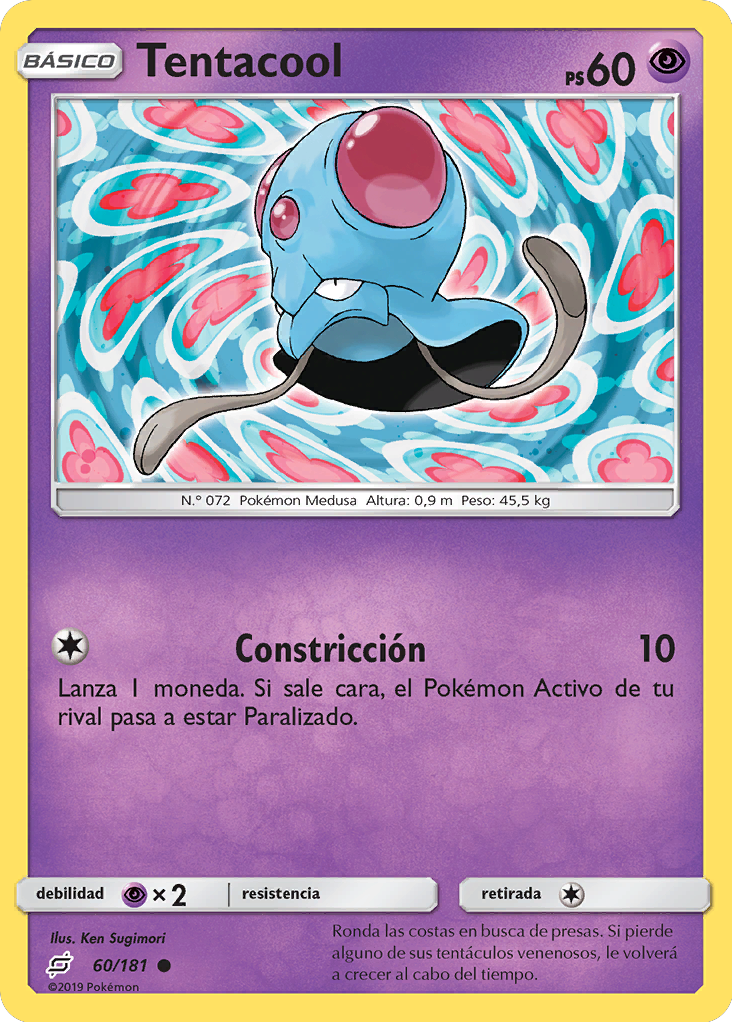 Tentacool (Unión de Aliados TCG) - WikiDex, la enciclopedia Pokémon