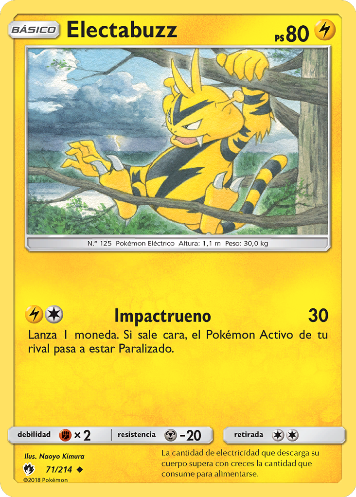 Electabuzz (Truenos Perdidos TCG) - WikiDex, la enciclopedia Pokémon