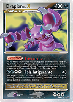 Drapion Niv.X (Platino TCG) - WikiDex, la enciclopedia Pokémon