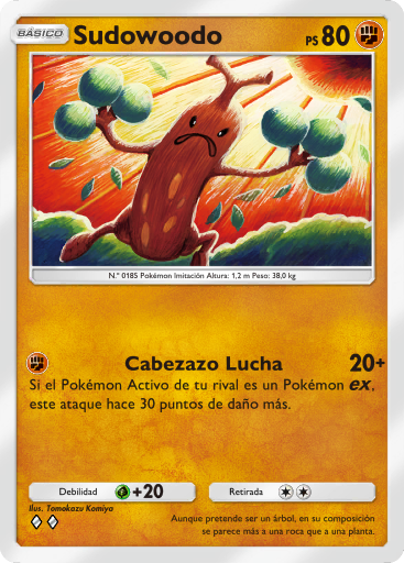 Sudowoodo (Luz Triunfal TCG Pocket) - WikiDex, la enciclopedia Pokémon