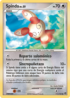 Spinda (Maravillas Secretas TCG) - WikiDex, la enciclopedia Pokémon