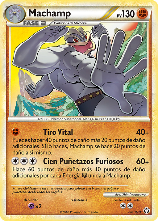 Machamp (Triunfadores 26 TCG) - WikiDex, la enciclopedia Pokémon