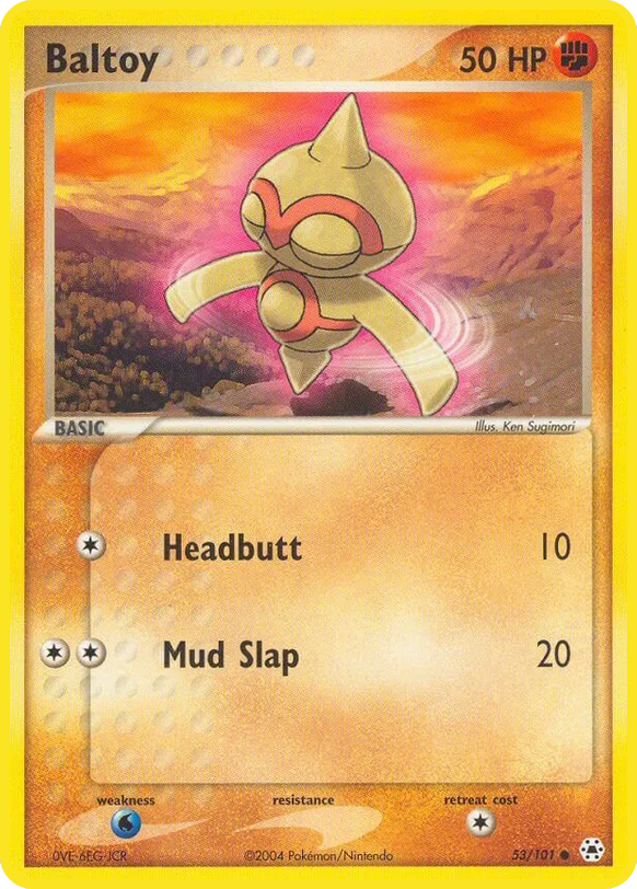 Baltoy (Hidden Legends 53 TCG) - WikiDex, la enciclopedia Pokémon