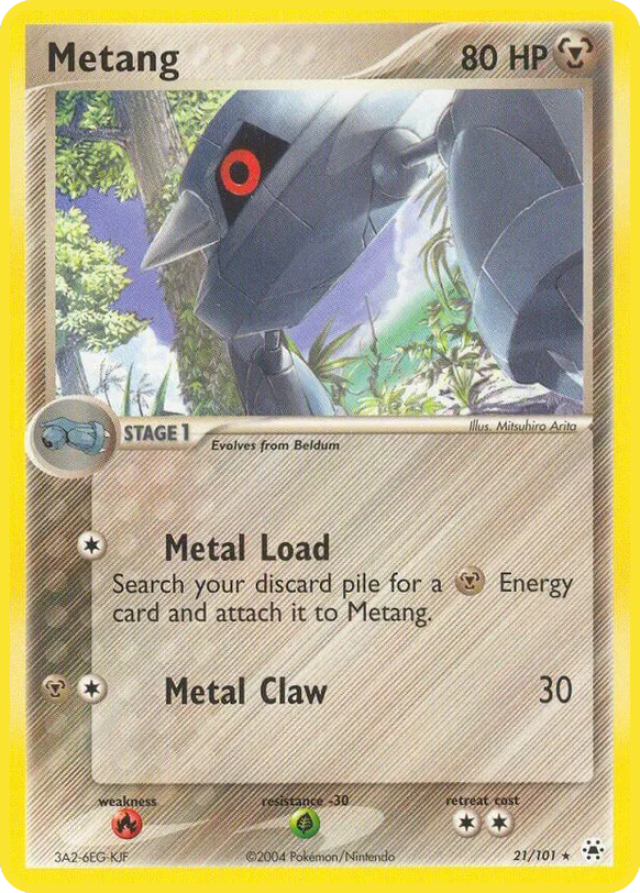 Metang (Hidden Legends 21 TCG) - WikiDex, la enciclopedia Pokémon