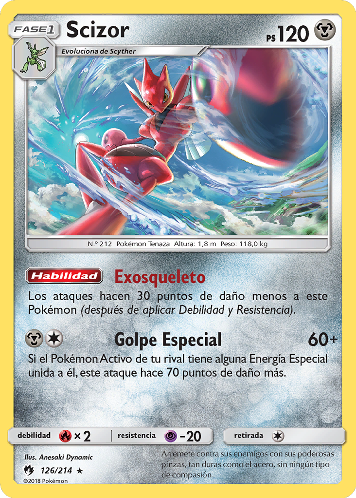 Scizor (Truenos Perdidos TCG) - WikiDex, la enciclopedia Pokémon