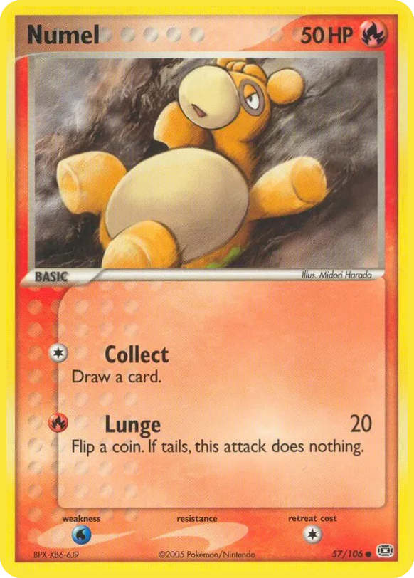 Numel (Emerald 57 TCG) - WikiDex, la enciclopedia Pokémon