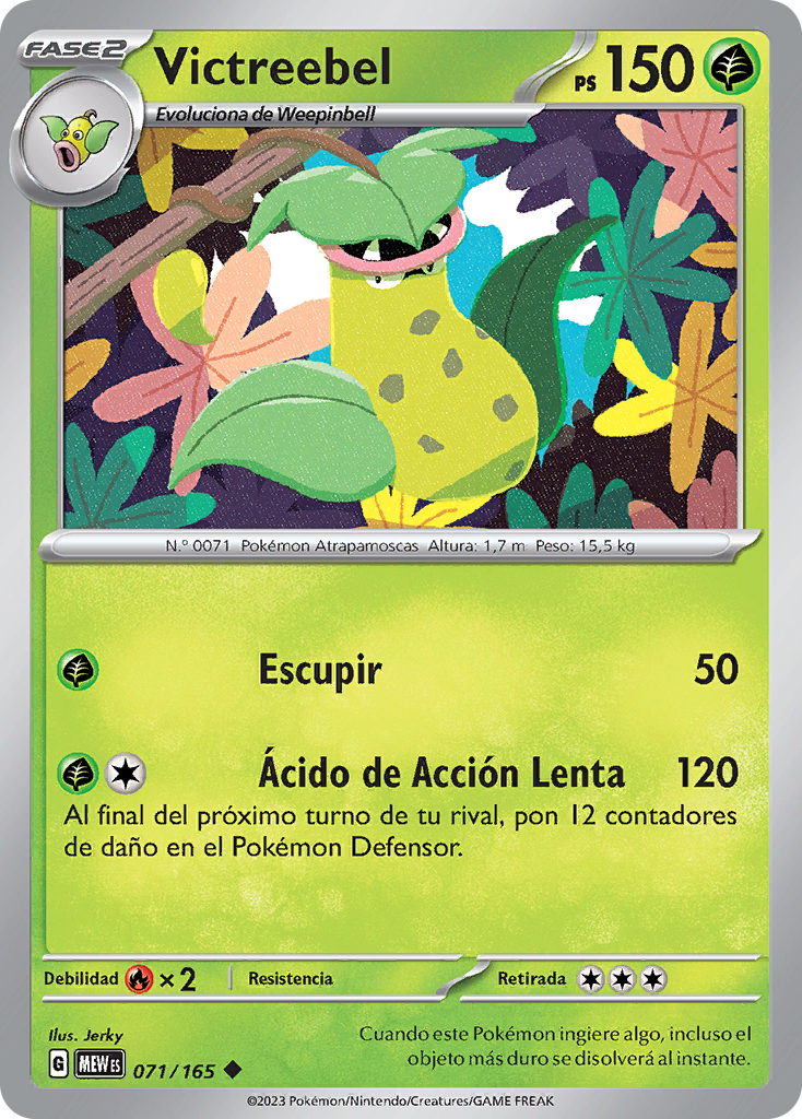 Victreebel (151 TCG) - WikiDex, la enciclopedia Pokémon