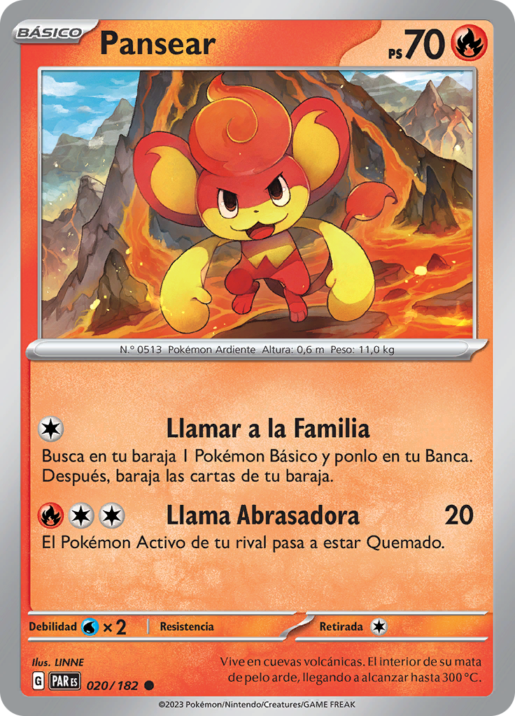 Pansear (Brecha Paradójica TCG) - WikiDex, la enciclopedia Pokémon
