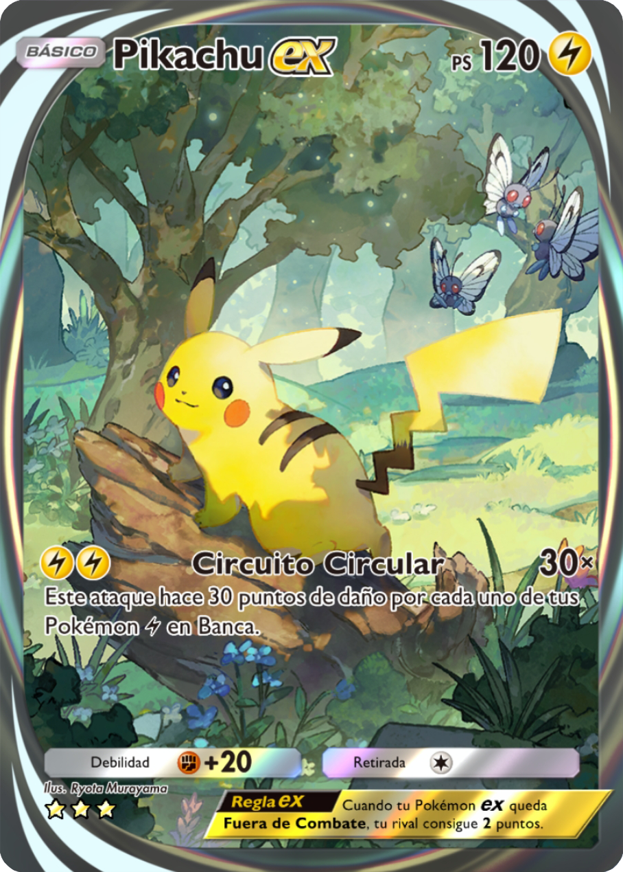 Pikachu ex (Genes Formidables TCG Pocket) - WikiDex, la enciclopedia ...