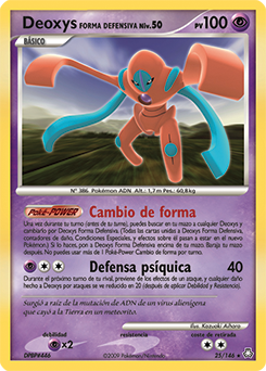 Deoxys (Despertar de las Leyendas 25 TCG) - WikiDex, la enciclopedia Pokémon