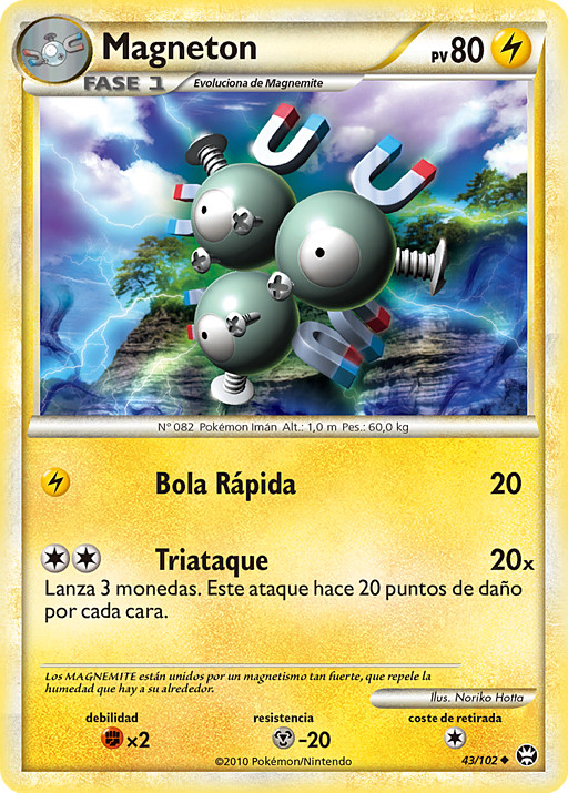 Magneton (Triunfadores TCG) - WikiDex, la enciclopedia Pokémon