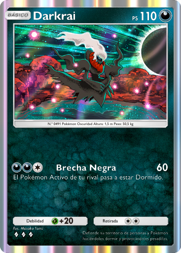 Darkrai (Pugna Espaciotemporal TCG Pocket) - WikiDex, la enciclopedia ...
