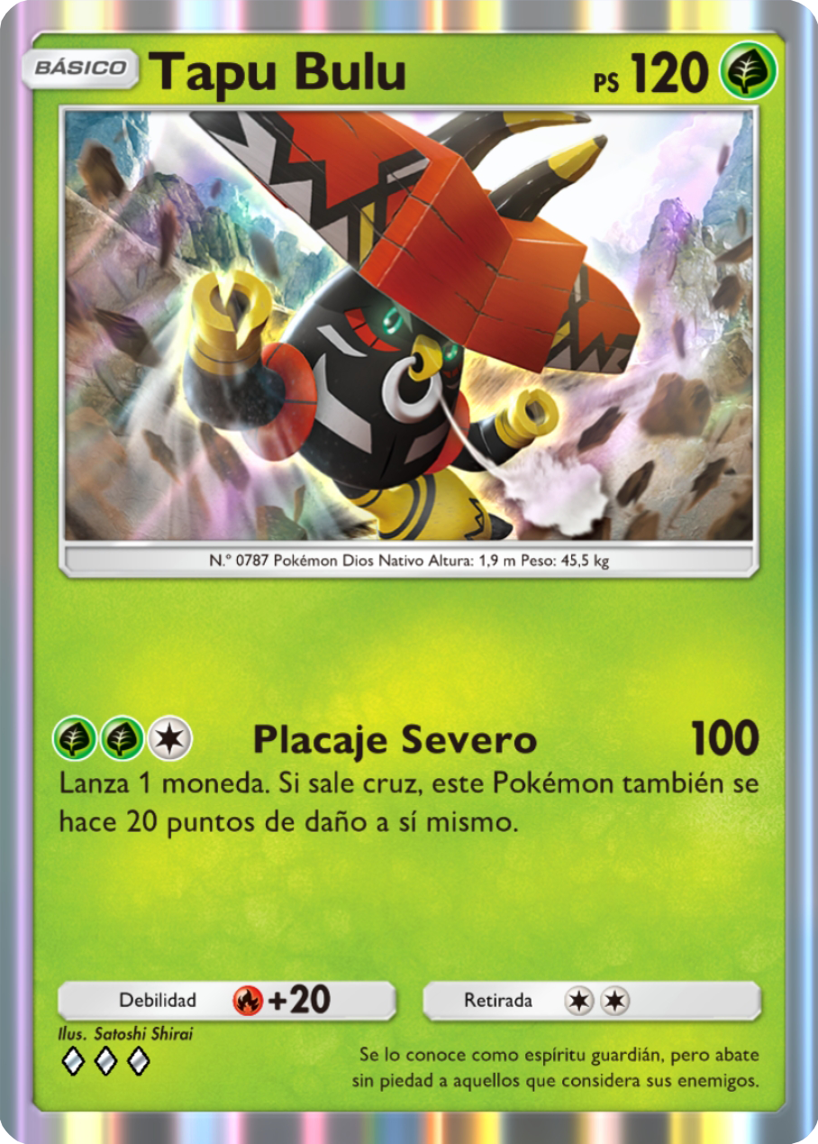 Tapu Bulu (Guardianes Celestiales TCG Pocket) - WikiDex, la ...