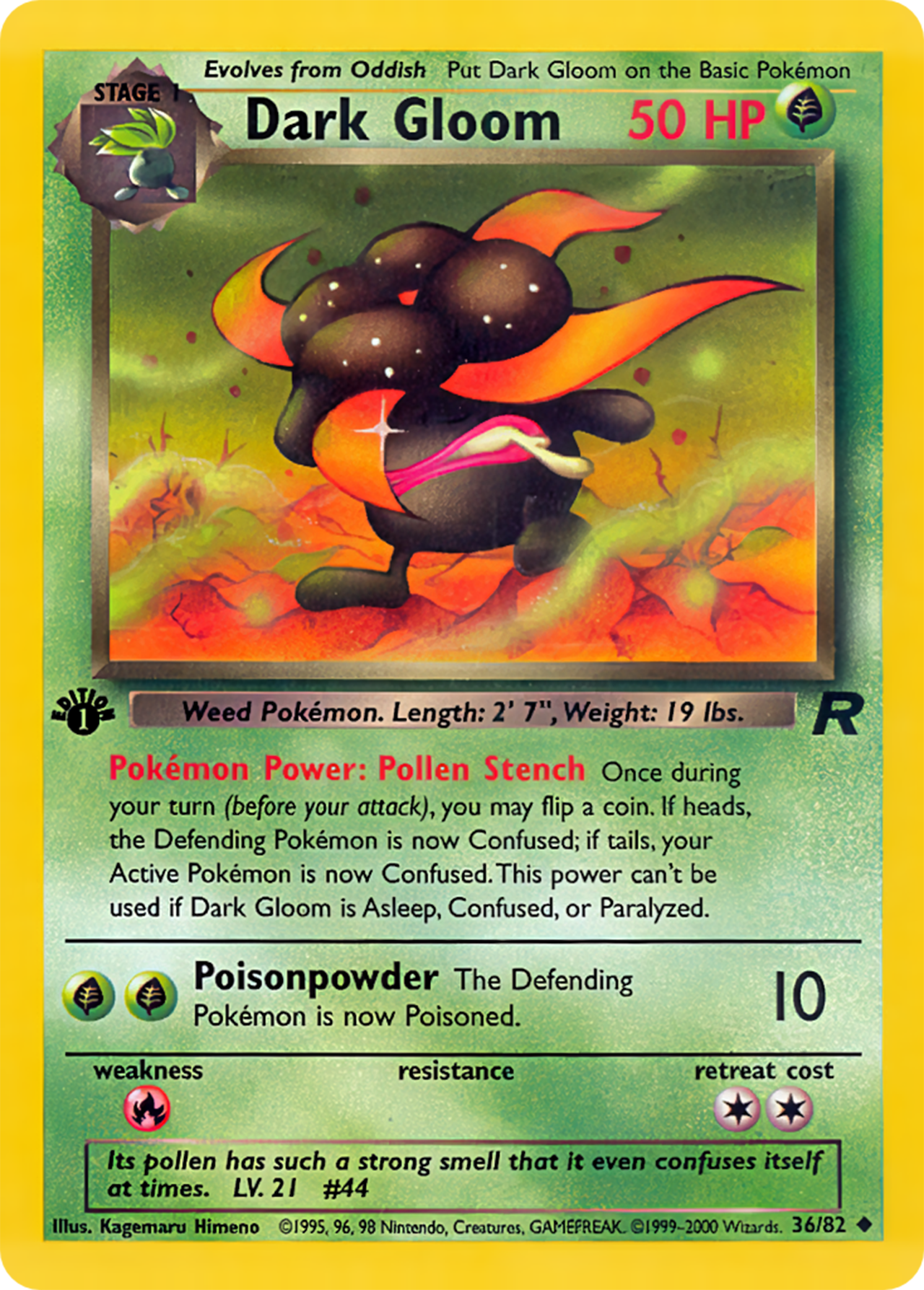 Dark Gloom (Team Rocket TCG) - WikiDex, la enciclopedia Pokémon