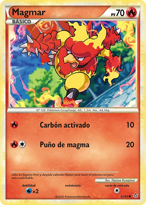 Magmar (Liberados TCG) - WikiDex, la enciclopedia Pokémon