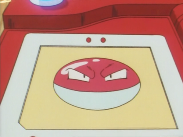 Archivo:EP032 Voltorb en la Pokédex.png - WikiDex, la enciclopedia Pokémon