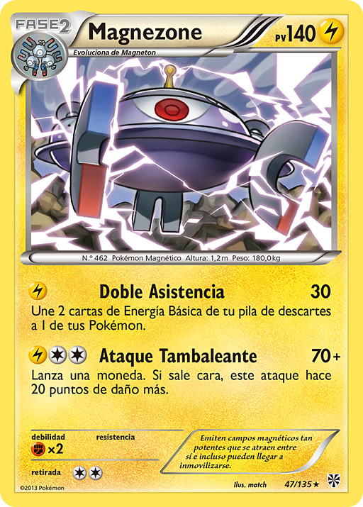 Magnezone (Tormenta Plasma 47 TCG) - WikiDex, la enciclopedia Pokémon
