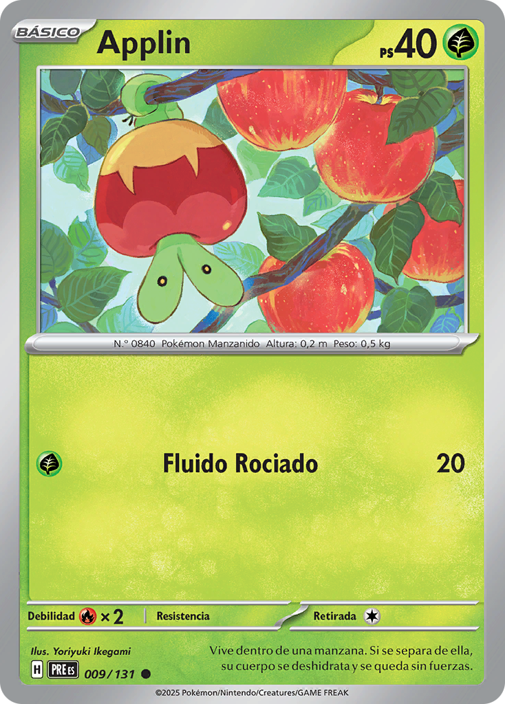 Applin (Evoluciones Prismáticas TCG) - WikiDex, la enciclopedia Pokémon