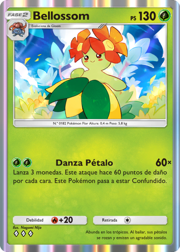 Bellossom (Saber Marino y Celeste TCG Pocket) - WikiDex, la ...