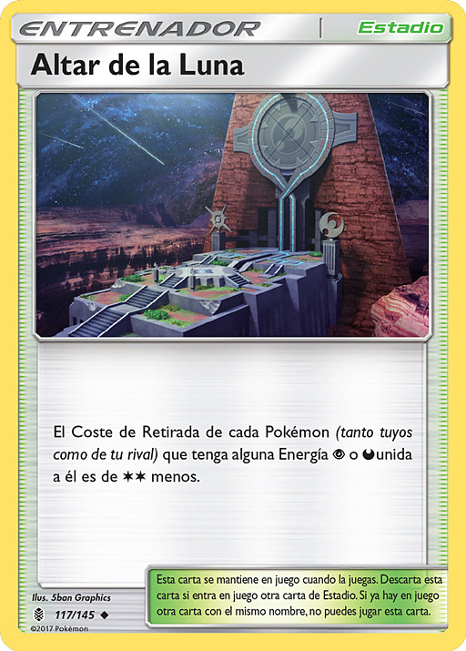 Altar de la Luna (TCG) - WikiDex, la enciclopedia Pokémon