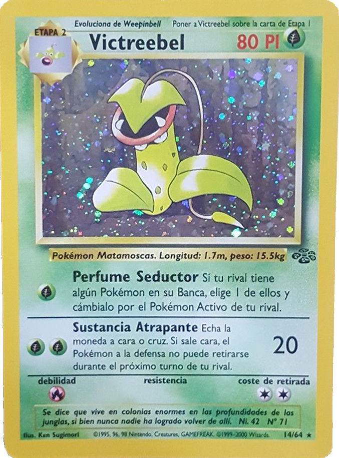 Victreebel (Jungla TCG) - WikiDex, la enciclopedia Pokémon
