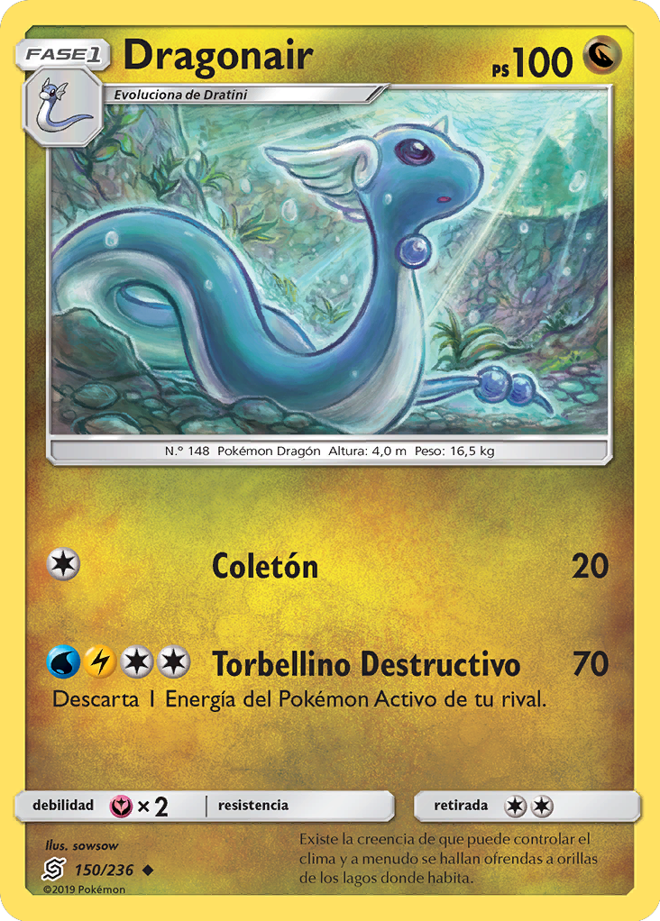 Dragonair (Mentes Unidas 150 TCG) - WikiDex, la enciclopedia Pokémon